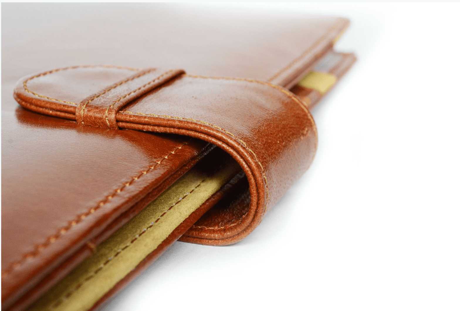 CARPETA TIPO FOLDER - Oficio / Chocolate - Piel Canela