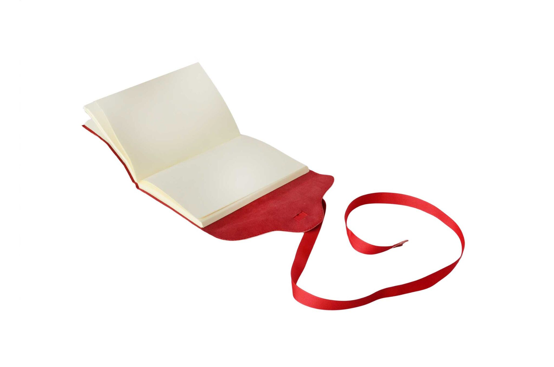 Libreta Porta Notas con Listón - Media Carta / Negro - Piel Canela